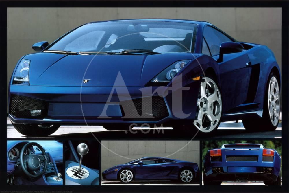 Lamborghini Gallardo Poster 36x24 Sold by Art.Com - Walmart.com