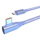 Cable de datos USB Tipo C de carga rápida de 18W (con codo y cordón ...
