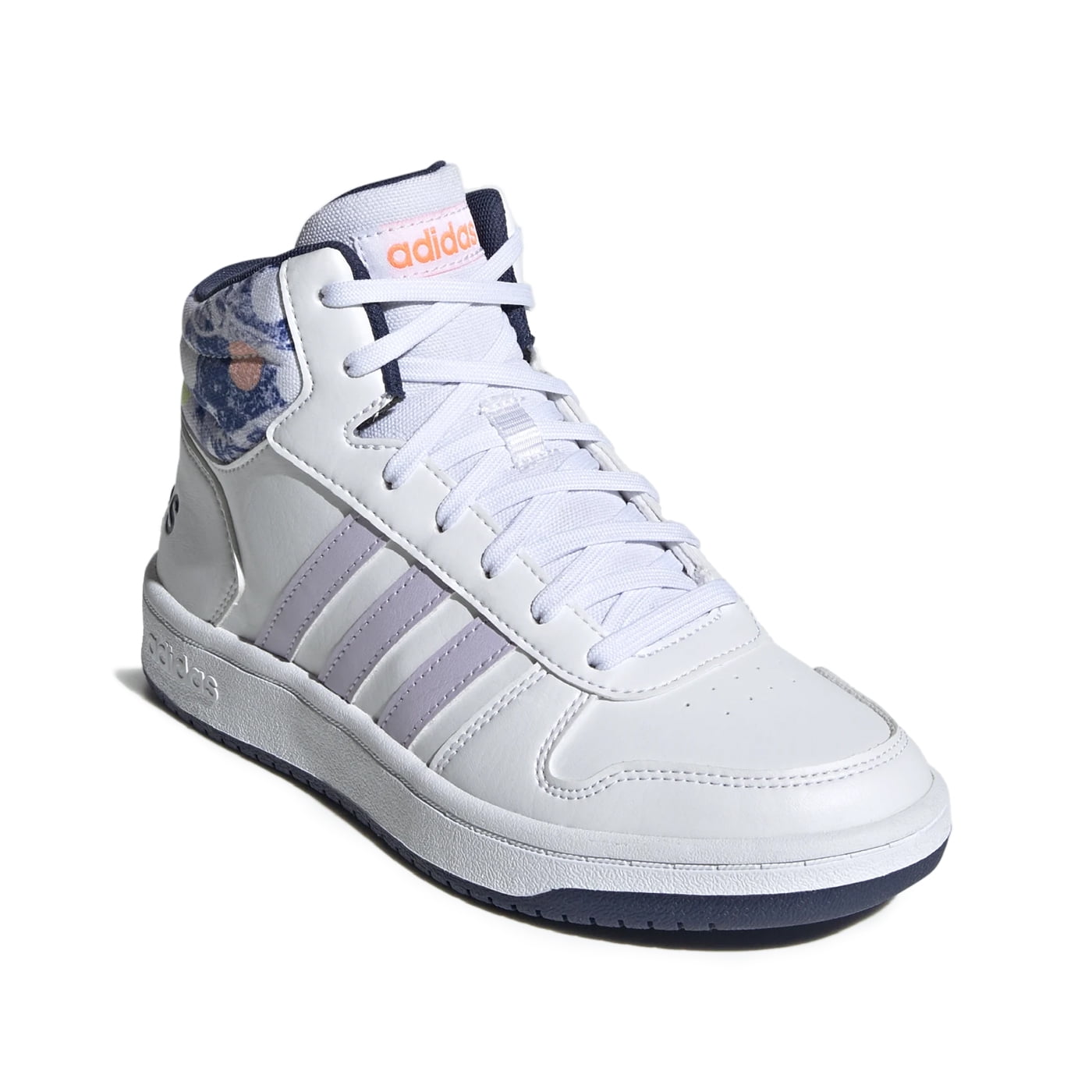 Tenis Adidas Unisex Hoops Mid 2.0 Blanco EG1990 | Bodega Aurrera en línea