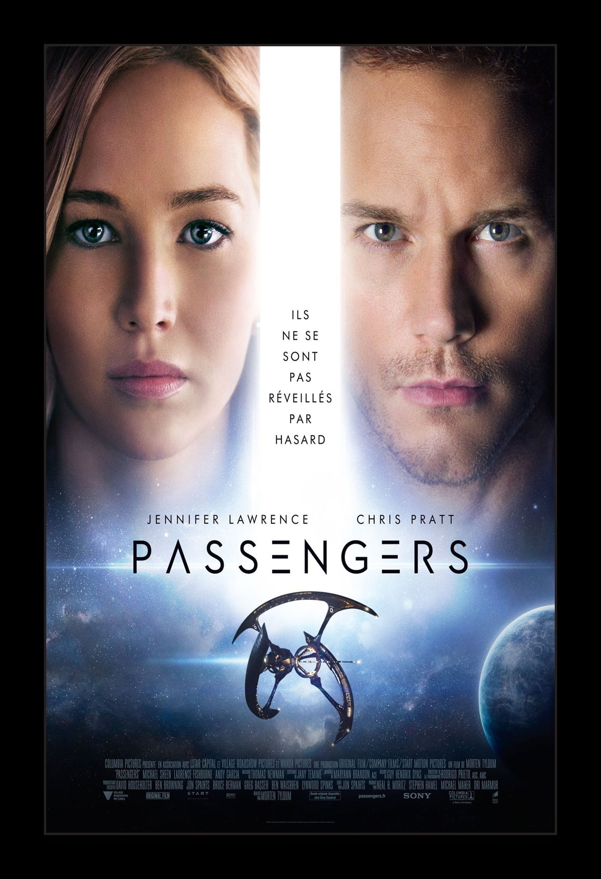 PASSENGERS - 11x17 Framed Movie Poster - Walmart.com
