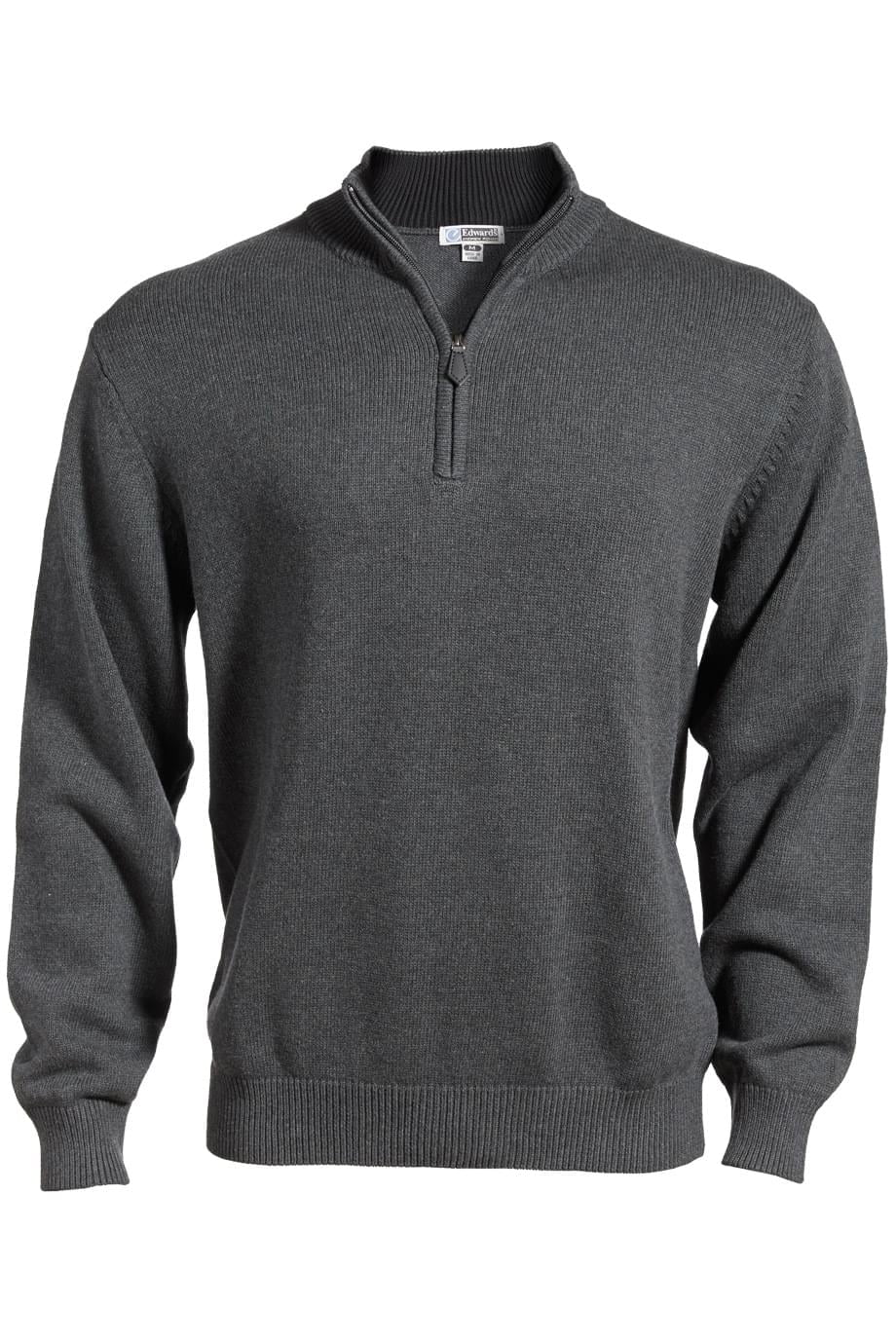 Edwards Quarter Zip Cotton Blend Sweater - Walmart.com