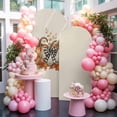 4FT Arch Backdrop Covers, Orange Grey Pumpkins Fall Wedding Arch Cover ...