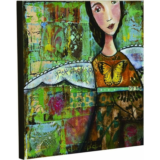 Kelly Rae Roberts Free Wall Art, 16 by 16-Inch - Walmart.com
