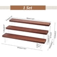 3-Tier Acrylic Nail Polish Display Risers Wooden Tiered Collection ...