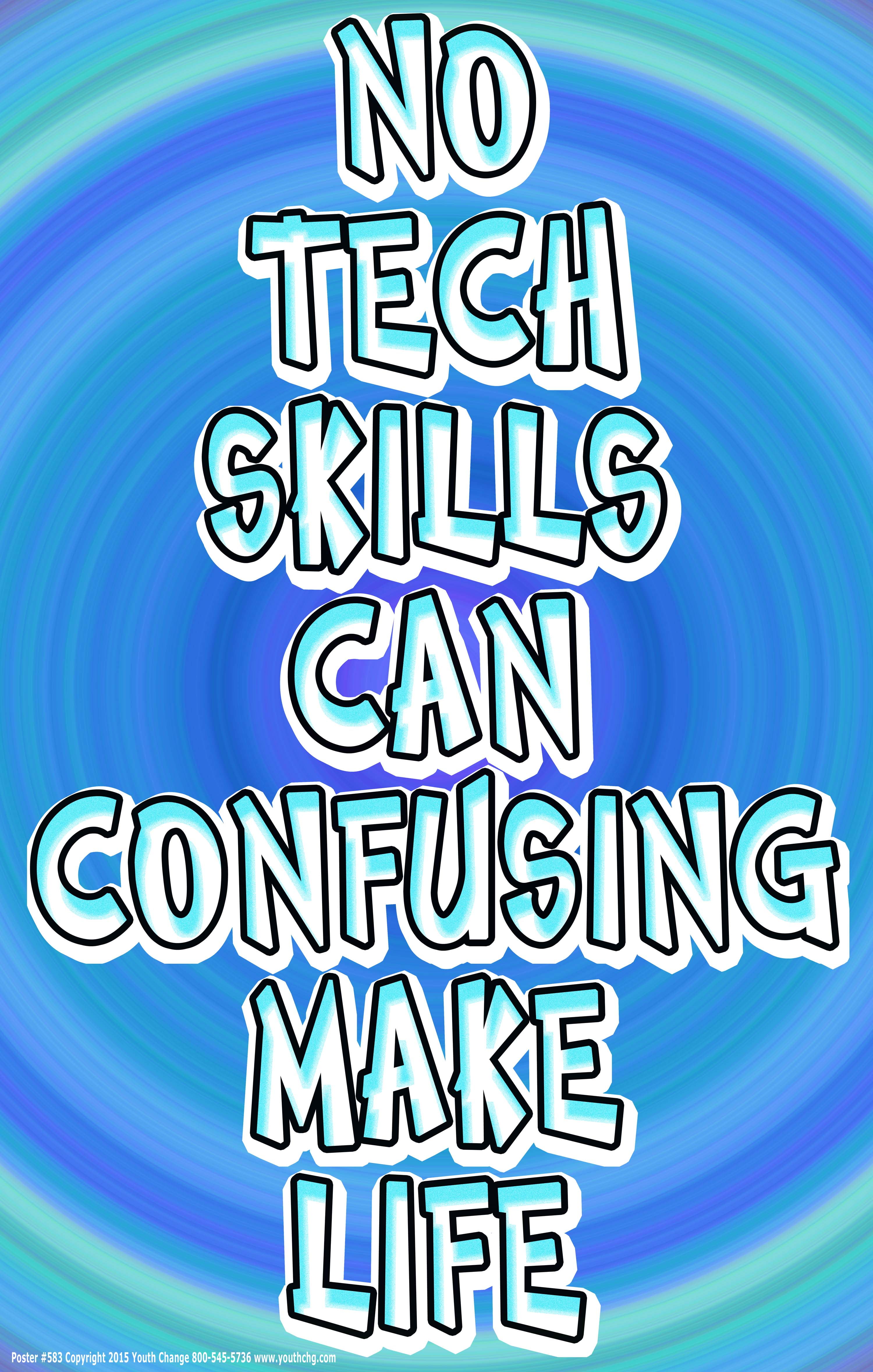 Youth Change Poster #583 Funny STEM, Tech, Computer Skills Motivational ...