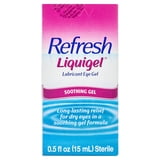 Refresh Liquigel Lubricant Eye Gel Preserved Tears, 0.5 fl oz (15 mL ...