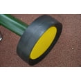 VIMOA Potted Plant Mover Dolly Green with Rubber Flat Free Round Wheels ...