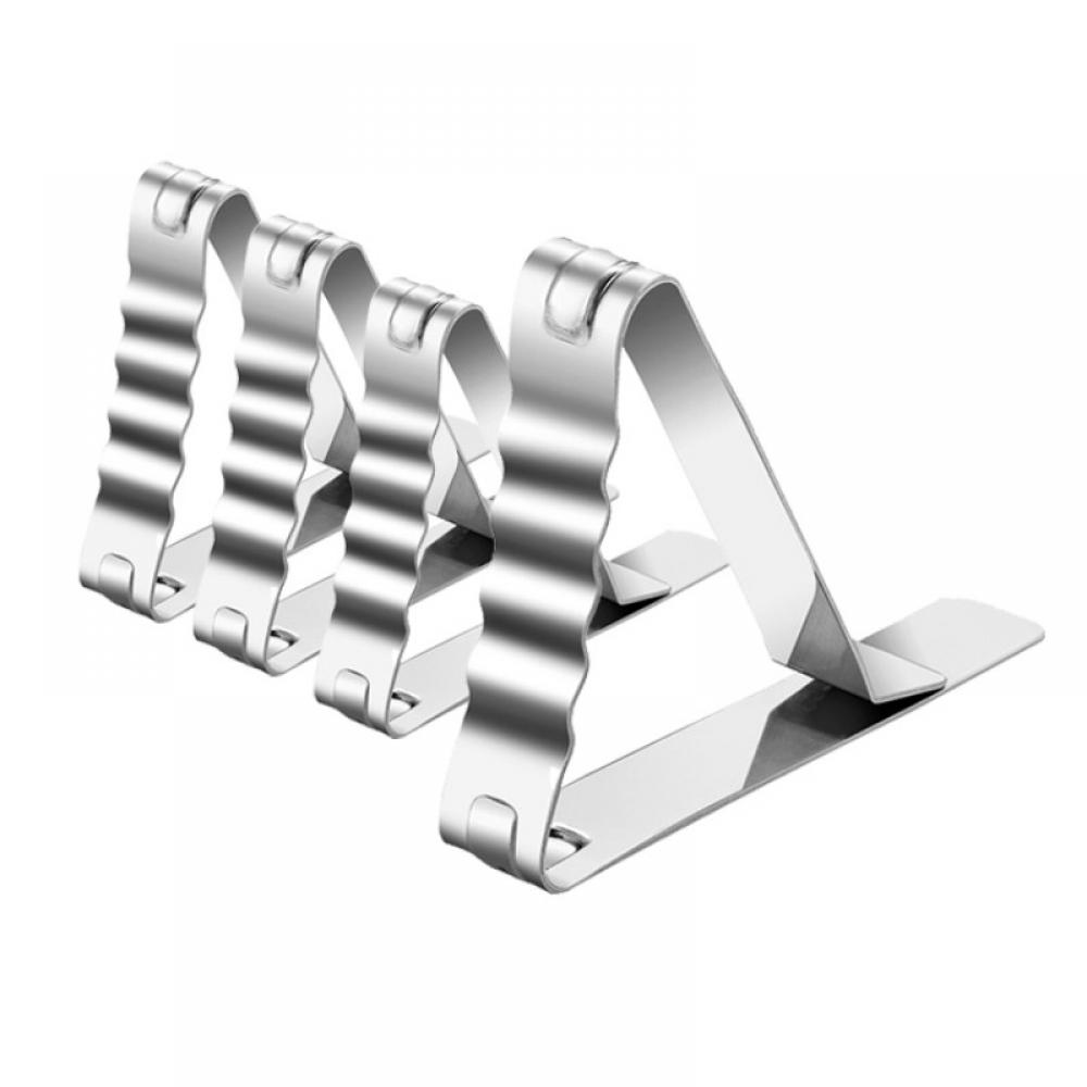 Tablecloth Clips Picnic Table Clips Flexible Stainless Steel Ripple Tablecloth Clips Picnic Table Clips Flexible Stainless Steel Ripple