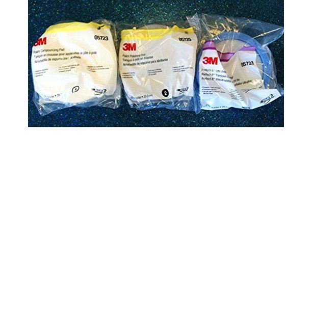 3M Perfect-It Foam Buffing Compounding Pads Kit (05723/05725/05733 ...