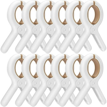 Beach Towel Clips Chair Clips Towel Holder,Plastic Clothes Pegs Hanging ...