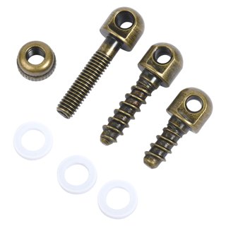 Worldwide Sourcing 24448-3L Toilet Screw Set, Solid Brass - Walmart.com