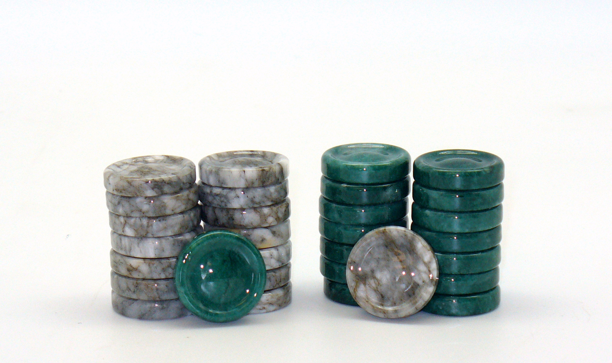 Green & Grey Alabaster Checkers - Walmart.com