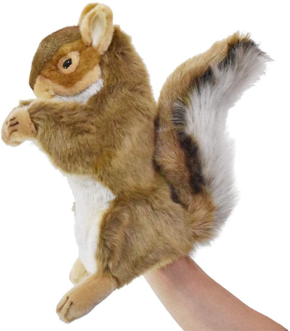 Hansa - Red Squirrel Hand Puppet - Walmart.com