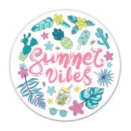 Colorful Sun Beautiful Sunrise - 12" Vinyl Sticker Waterproof Decal ...