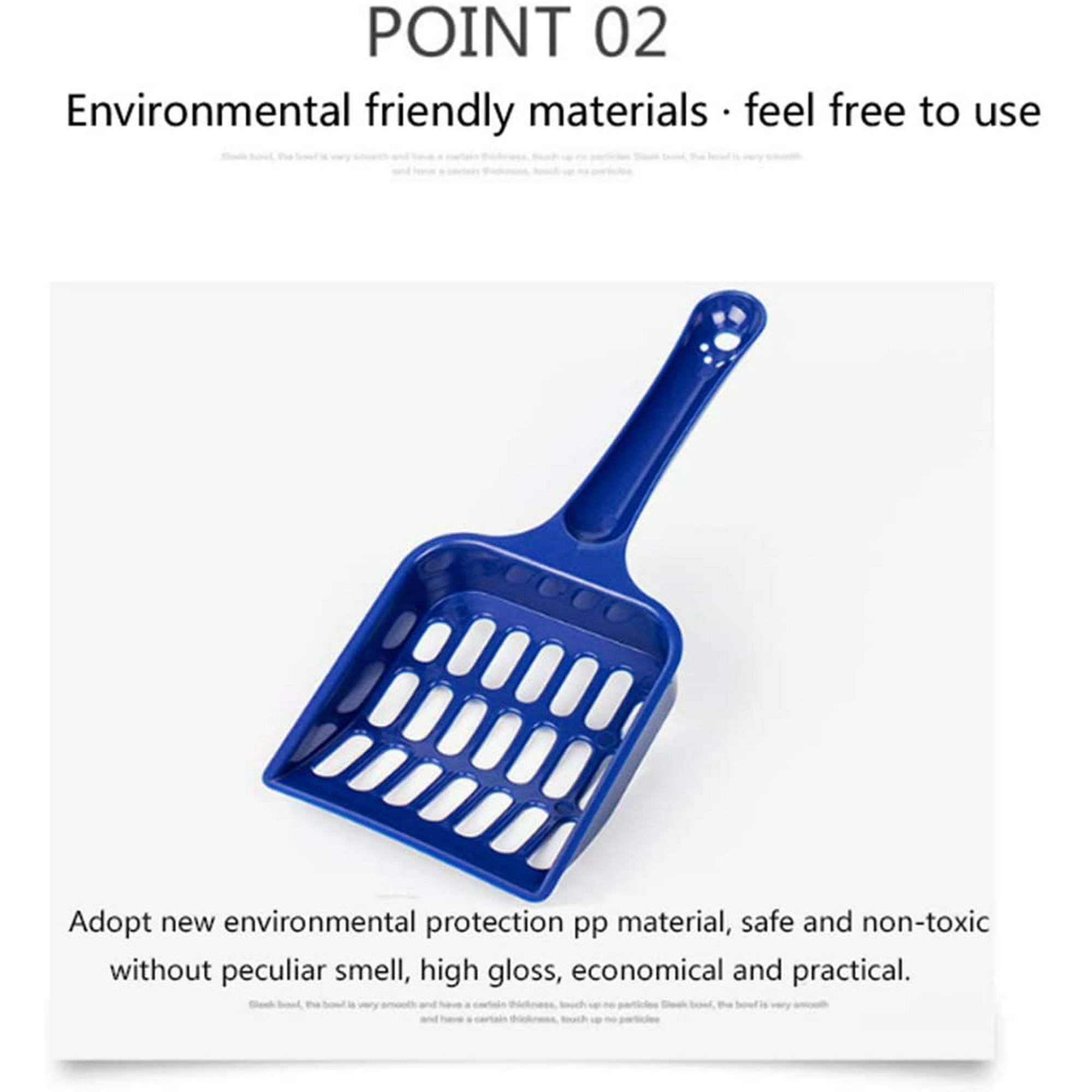 Click here for Funavi Litter Scooper Sifting Shovel Cat Strong Ha... prices