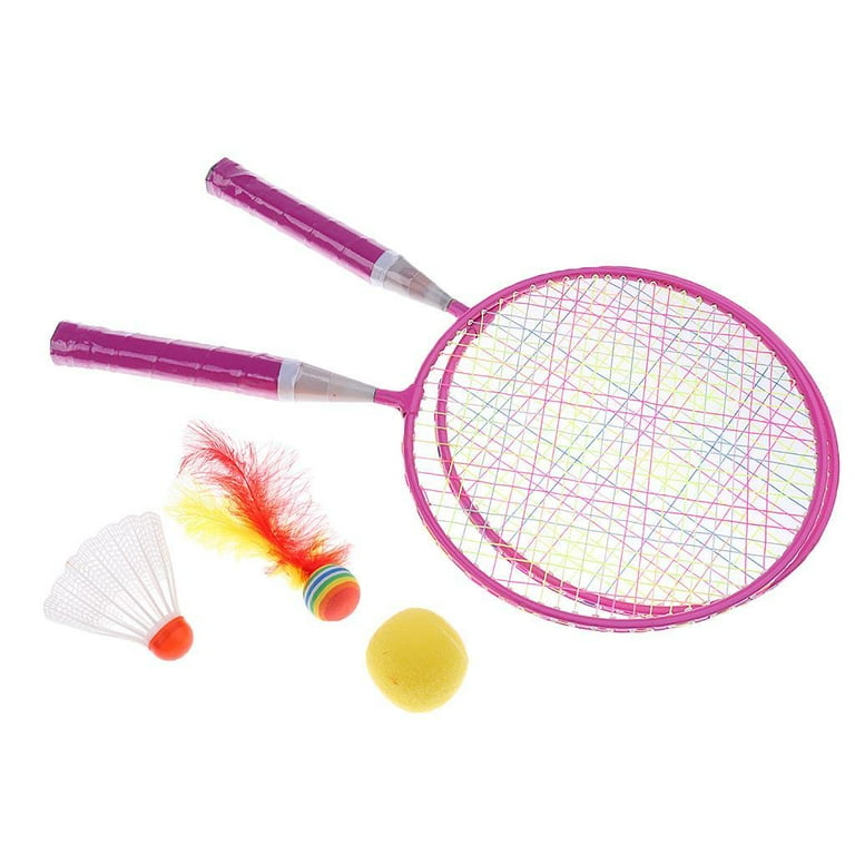Badminton Racket And Birdie