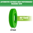 Automotive Masking Tape DINOGREN Green, Heat & Water Resistant 3/4" x ...