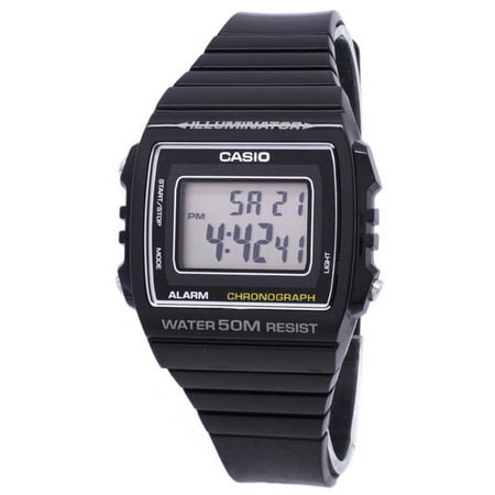 Casio Digital Alarm Chronograph W-215h-1avdf W-215h-1av Unisex Watch ...