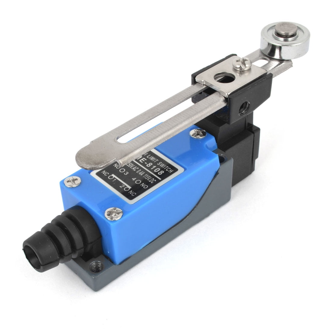 Rotary Roller Lever Control Limit Switch NO NC AC 250V 5A DC 115V 0.4A ...
