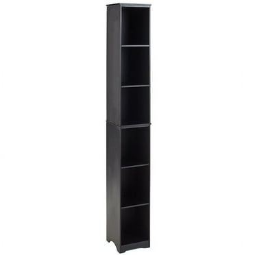 Slim Storage Tower in Black - Walmart.com