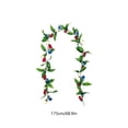 Blue Red White Tulips Vine | 68.9in Artificial Flowers for Home Decor ...