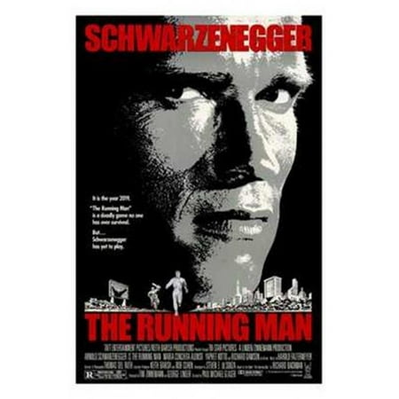 Posterazzi MOV204533 The Running Man Movie Poster - 11 x 17 in ...