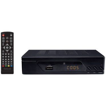 Ematic AT103B Digital Converter Box with LED Display and Recording ...