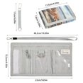 Cute Crabs on The Beach Trifold Wallets Card Holders Coin Pockets with ...