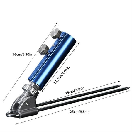 Aluminum Alloy Fishing Rod Holder Adjustable Pole Support Equipment ...