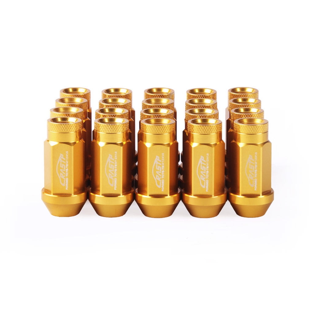 BrowQuartz 32 Pieces/Set Aluminium Alloy Car Wheel Nut Detachable ...