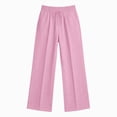 CAUYDY Girls' Wide Leg Sweatpants Kids Summer Joggers Drawstring Open ...
