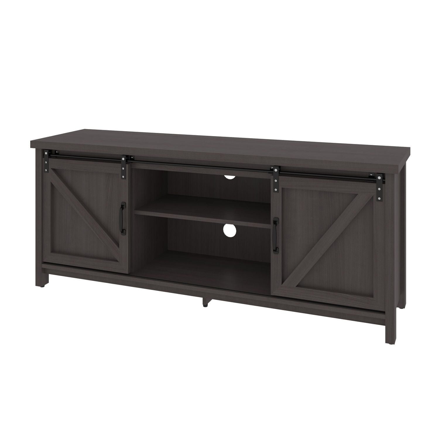 Click here for Bestar Isida 58w Tv Stand In Storm Gray prices