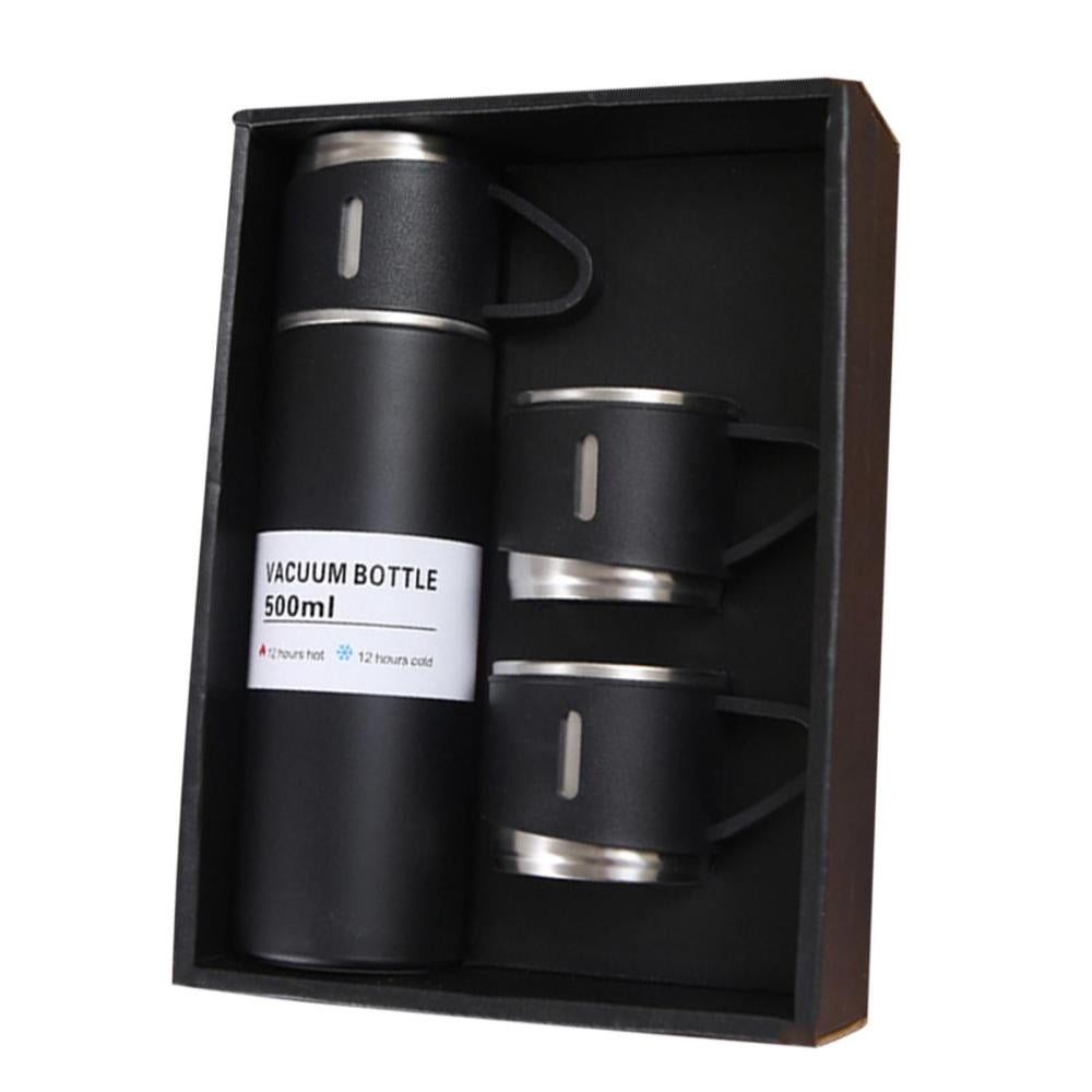Thermal Bottle | Stainless Steel Insulated Water Bottle with 3 Lids ...