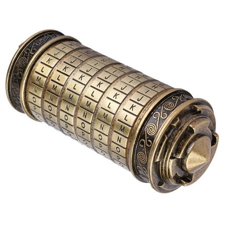 Classical Da Vinci Code Lock, Puzzle Box, Retro For Store Notes, Poems ...