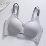 Dreluolixuan 38c Bras for Women Seamless Bras Full Coverage Push Up ...