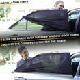RIONIMA 2026 New Car Window Screens for Camping Pack of 4 | 100% ...