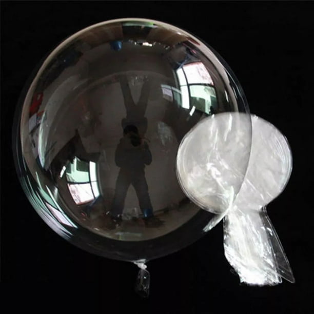Dream Lifestyle 10 Punch Balloons, 24 Inch Clear PVC Bubble Balloon Set ...