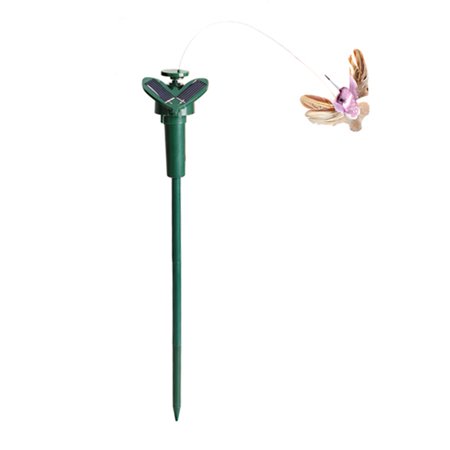 Clairlio Solar Powered Flying Fluttering Hummingbird Flying Birds Color ...