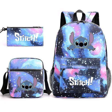 Lilo Stitch Backpack Three-piece Set School Bag_y A | Walmart Canada