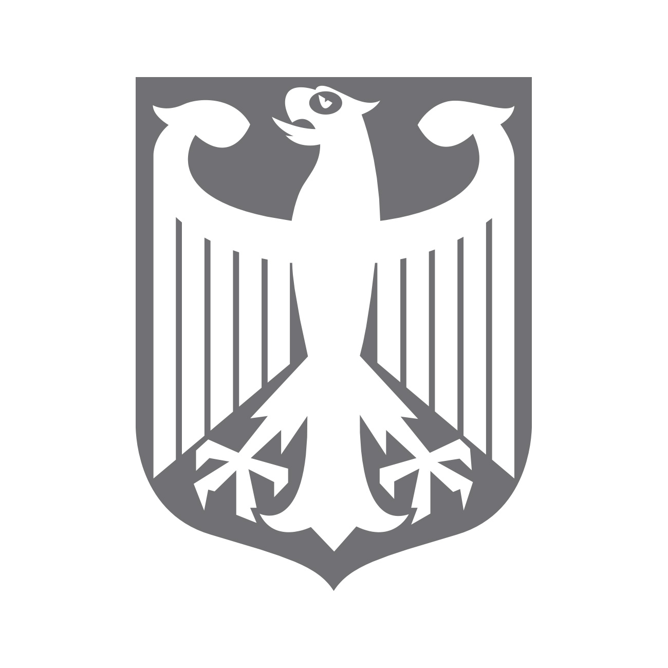 German Crest Eagle Sticker Decal Die Cut - Self Adhesive Vinyl ...