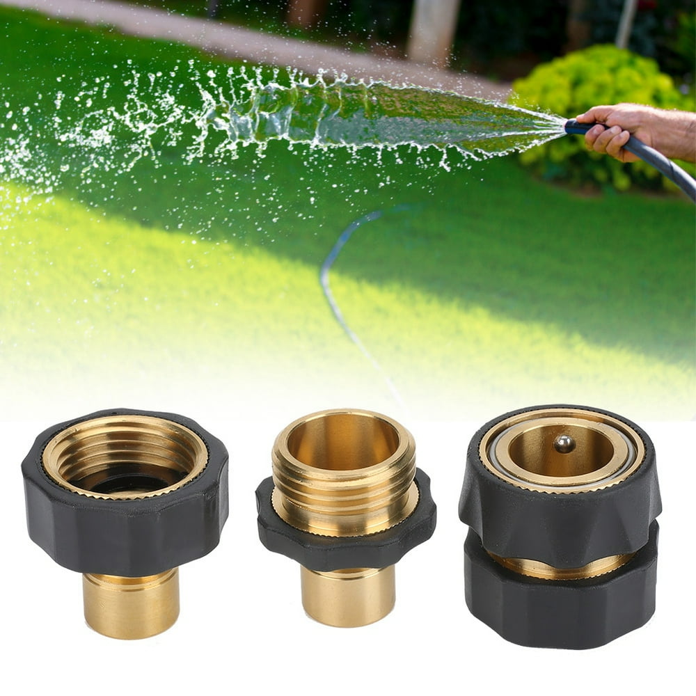 YLSHRF NPT Garden Hose Quick Connect Set G1/2 FNPT Connector&G3/4 FNPT ...
