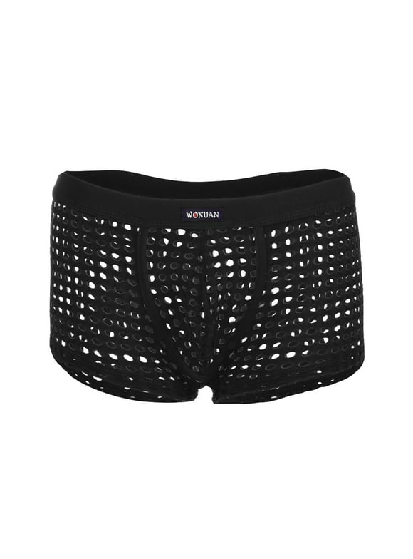 Mens Fishnet Briefs