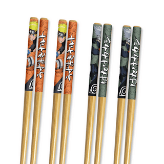 Naruto: Shippuden Ramen Bamboo Chopsticks | Set of 2 - Walmart.com