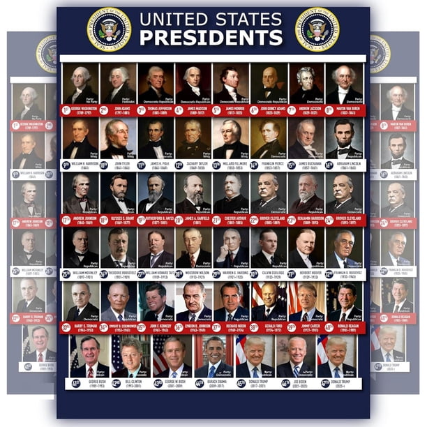 All Presidents Of The United States Of America 47th 2nd Term Super ...