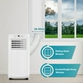 Besttey 8000 BTU Portable, Multifunctional AC Unit with Dehumidifier ...