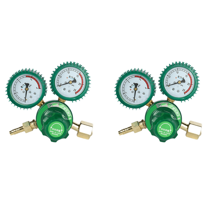 Buy 2X Oxygen Gas Bottle Regulators O2 Reducing Pressure Inhaler ...