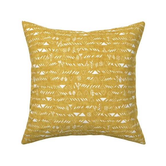 Mustard Color Throw Pillows