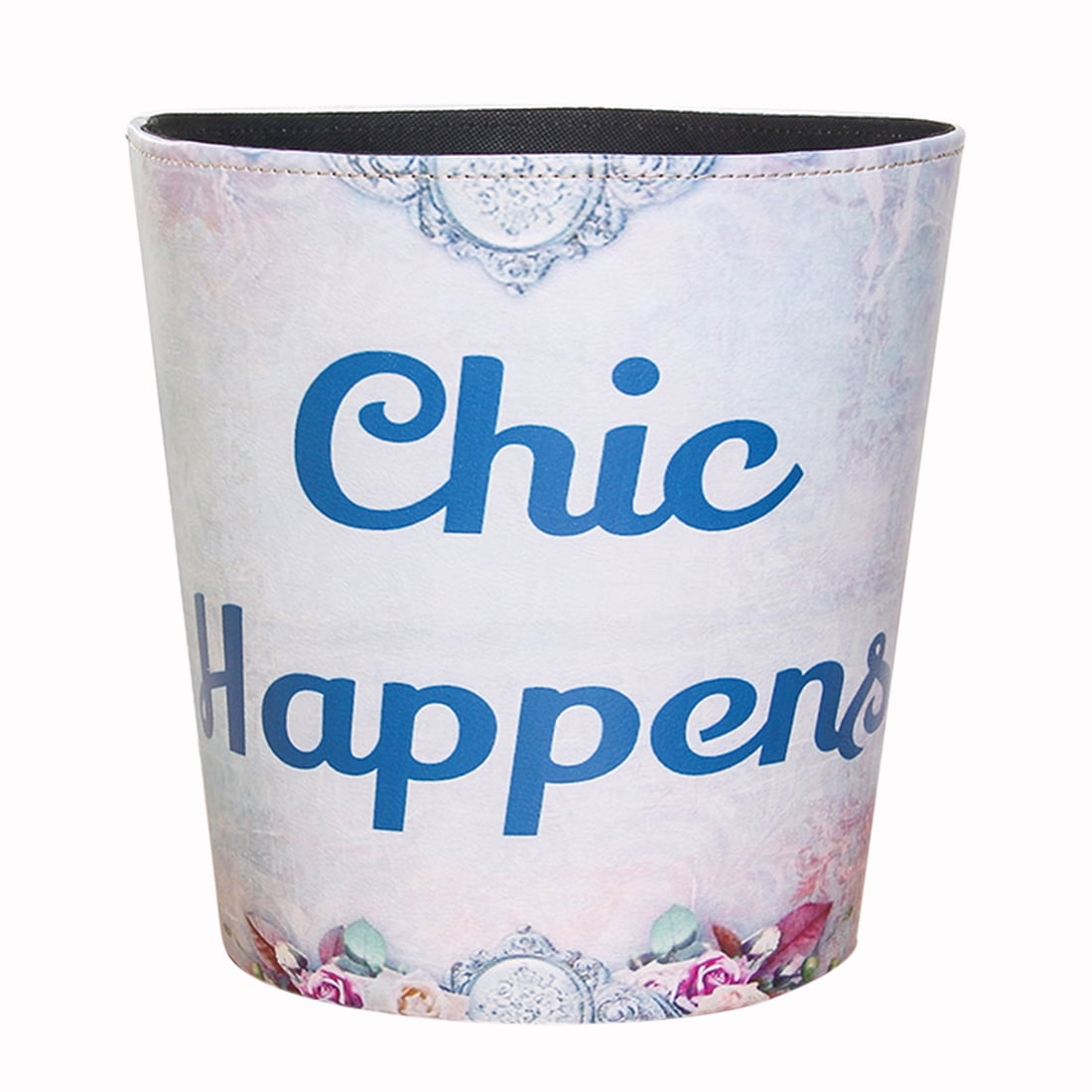 British Style Trash Bin Household Uncovered Garbage Can Decoration Chic