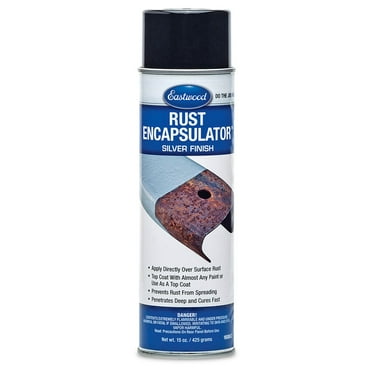 Eastwood Rust Encapsulator Plus Matte Black Spray Paint 6 Ounce Aerosol ...