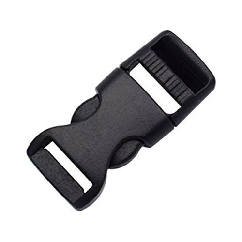 Paq. 15 hebillas ajustables webbing 1/2", hebilla plana 12mm liberación ...